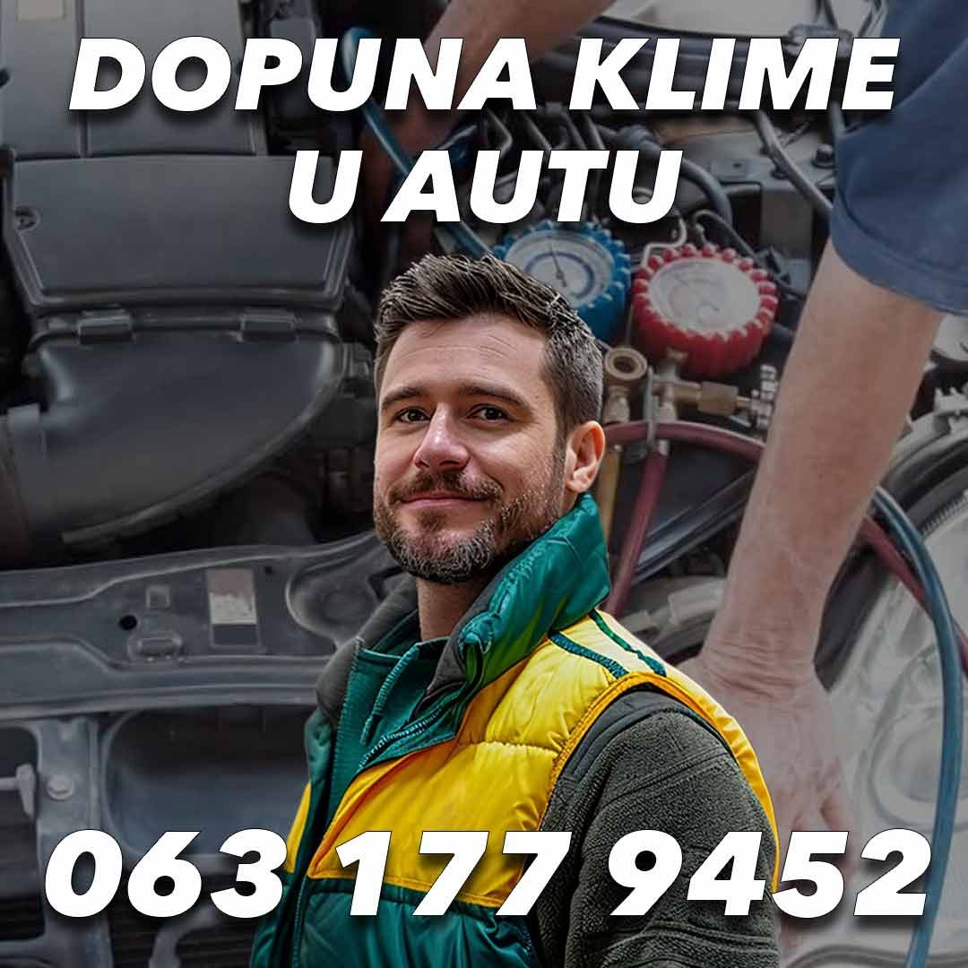 Punjenje auto klime Beograd - Brza dopuna klime u autu